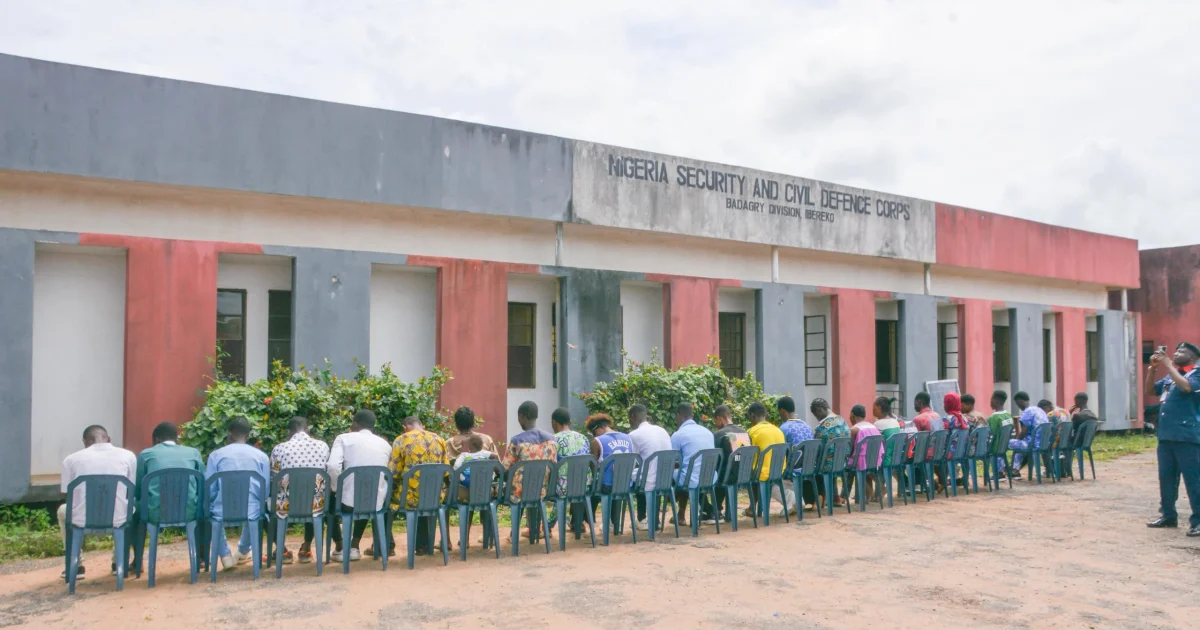 NSCDC busts illegal detention camp in Lagos, rescues 24, arrests four ...