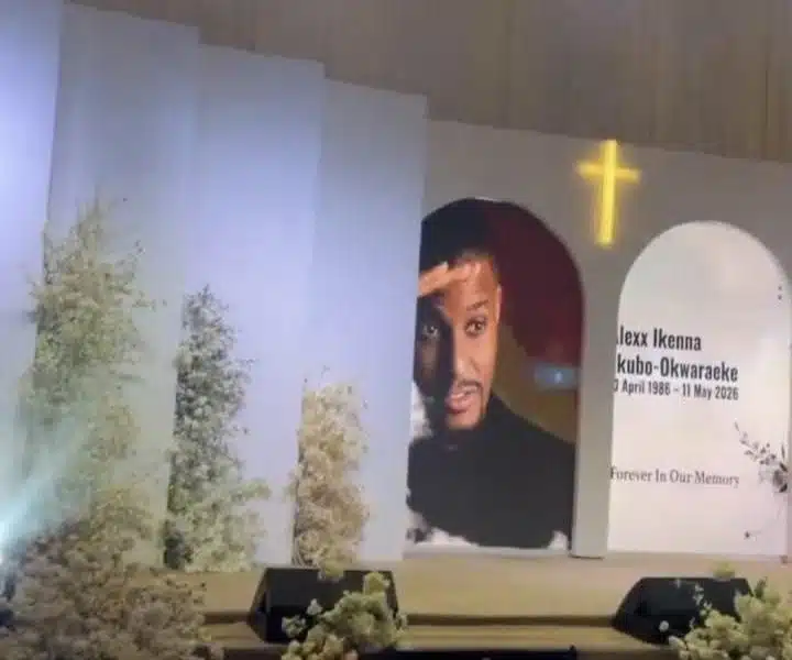 Celebrities, Fans Pay Tribute as Alex Ekubo’s Service of Songs Holds in ...